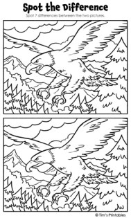 Spot the Difference Vol. 1 - Tim's Printables