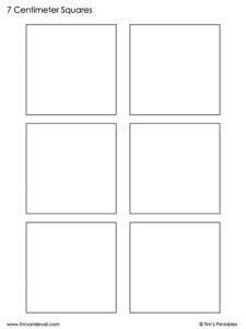 Square Templates PDF - Tim's Printables