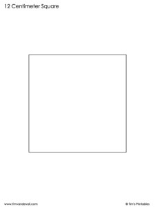 Square Templates PDF - Tim's Printables