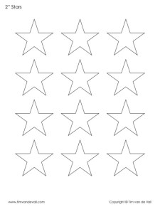 Star Templates - Tim's Printables