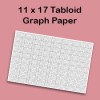 Graph Paper Template, 11×17 Tabloid Printable PDF – Tim's Printables
