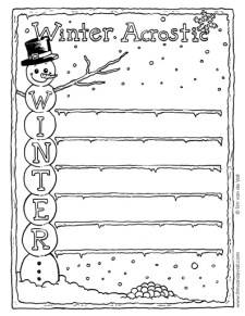 Winter Activity Book - Tim's Printables