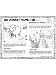 Woolly Mammoth Fact Sheet - Tim's Printables